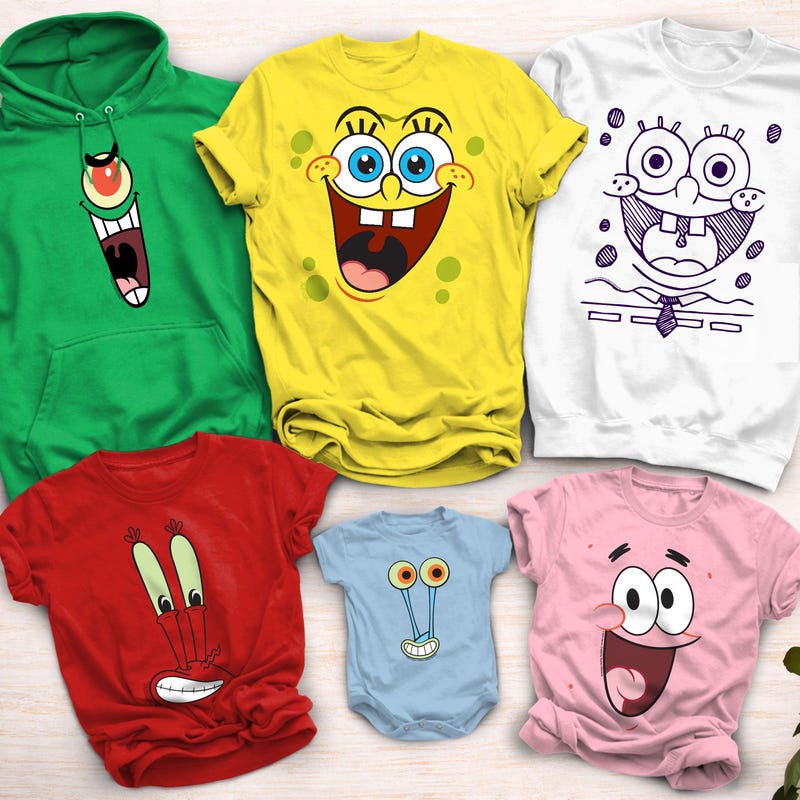 Adult Spongebob Clothing - Etsy