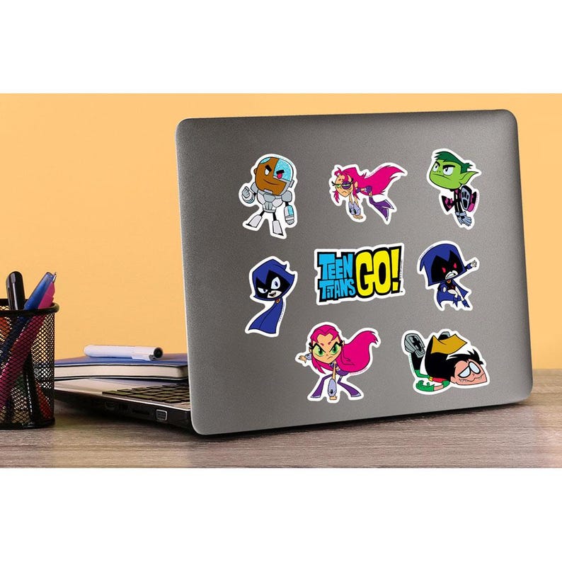 Teen Titans Go! Officially Licensed Deluxe Vinyl Stickers Variety Pack ...