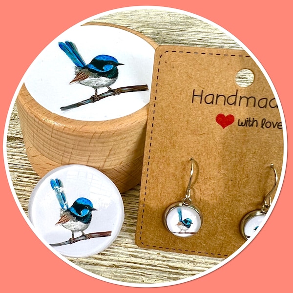 Blue Wren - Etsy Australia
