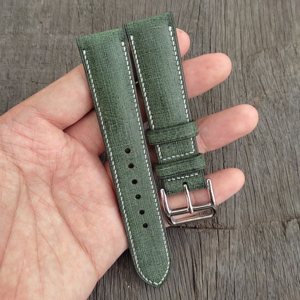 Leather Rolex Strap 17mm - Etsy