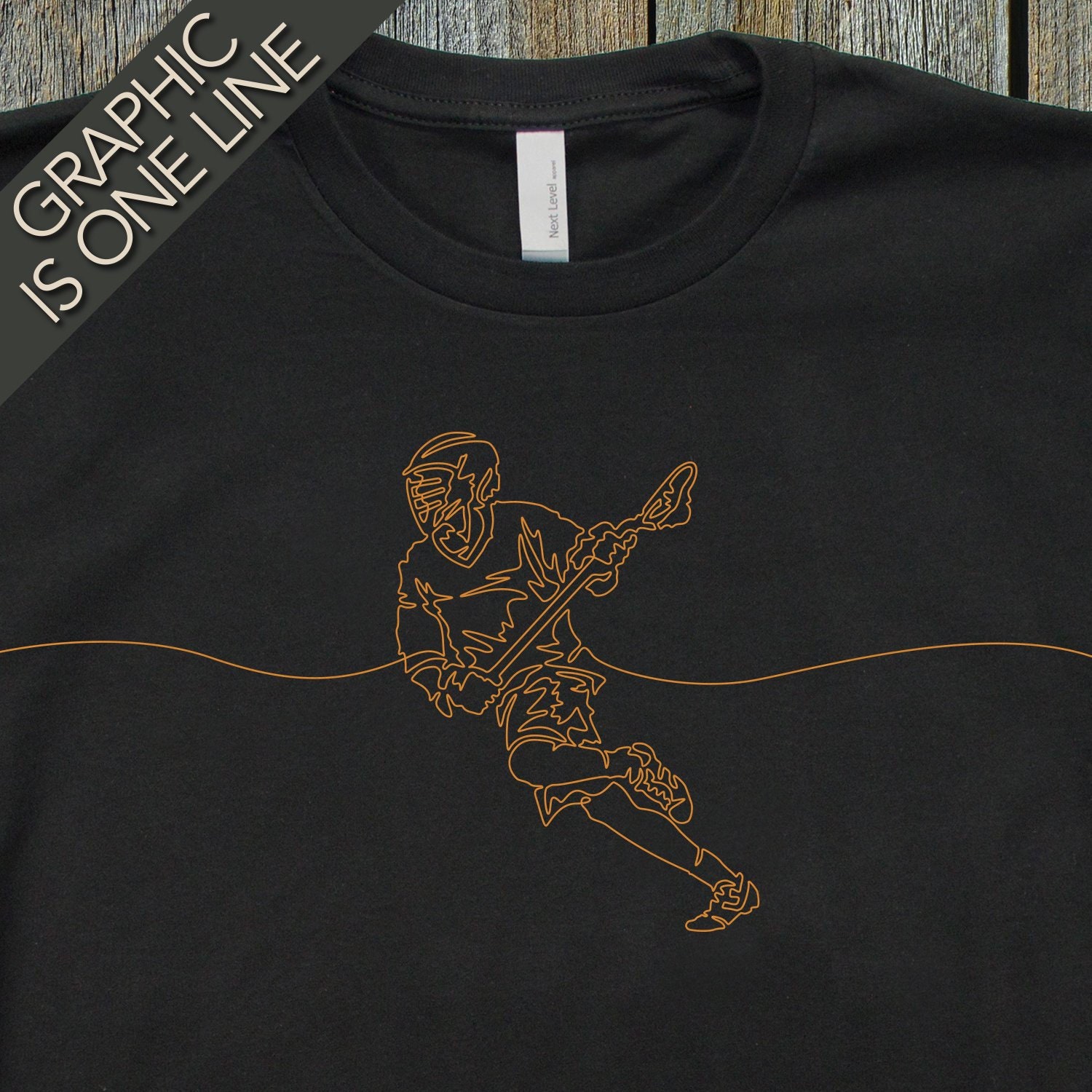 Man's Lacrosse T-Shirt, Men's Lacrosse Tees, Lacrosse Shirt, Cool T ...