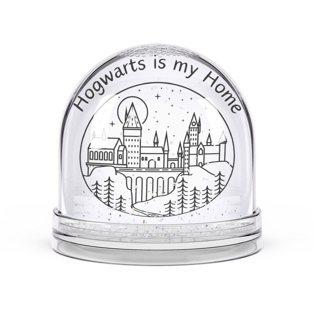 Wizard Home Snow Globe - Etsy
