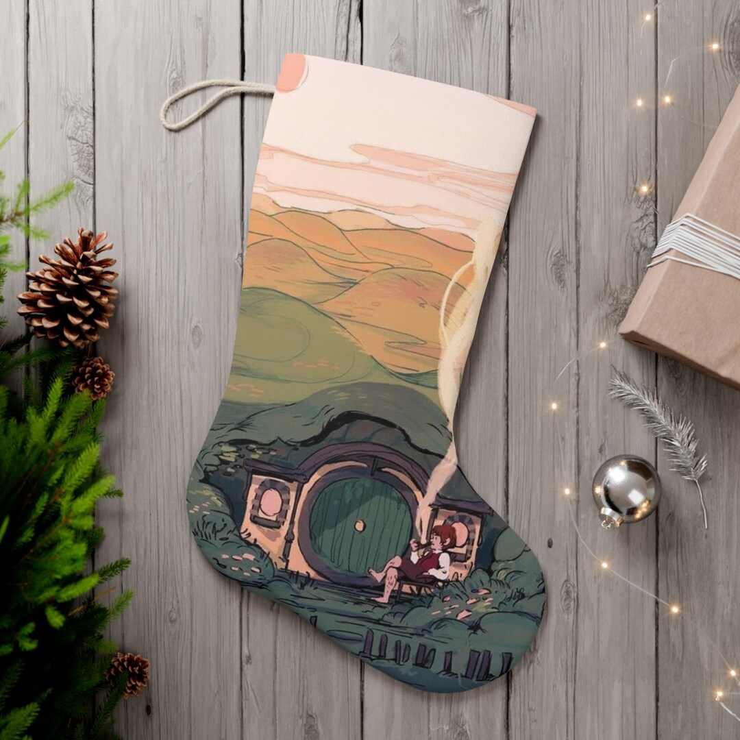 Shire Christmas Stocking Front and Back - Etsy