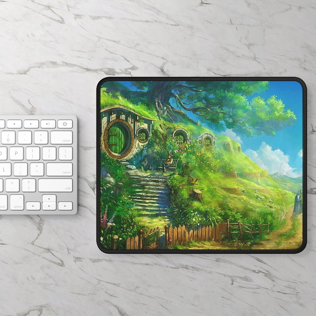 Lord of the Rings the Shire Hobbit House Gaming Mouse Pad - Etsy