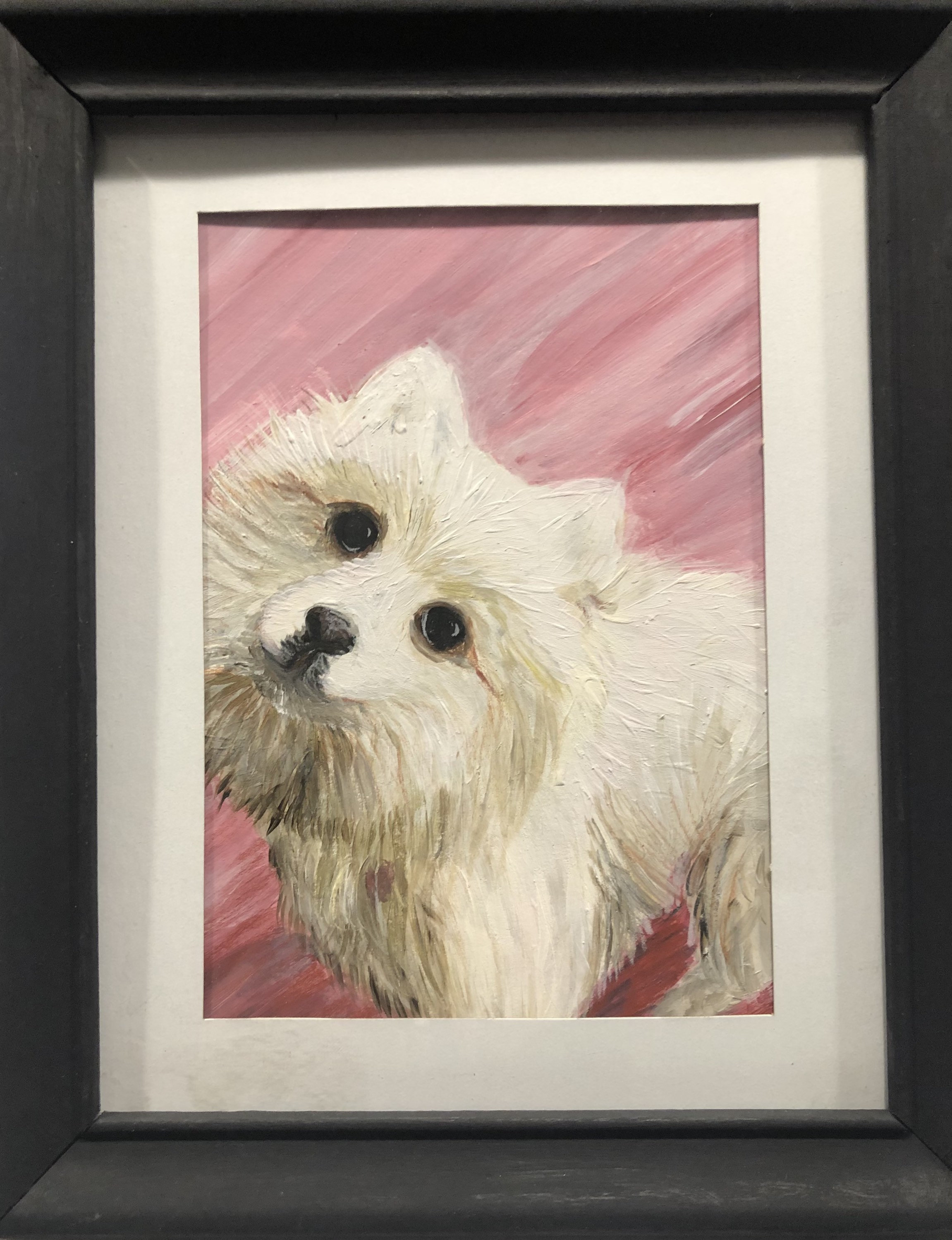 Retrato de perro pintado a mano personalizado Retrato de mascota ...