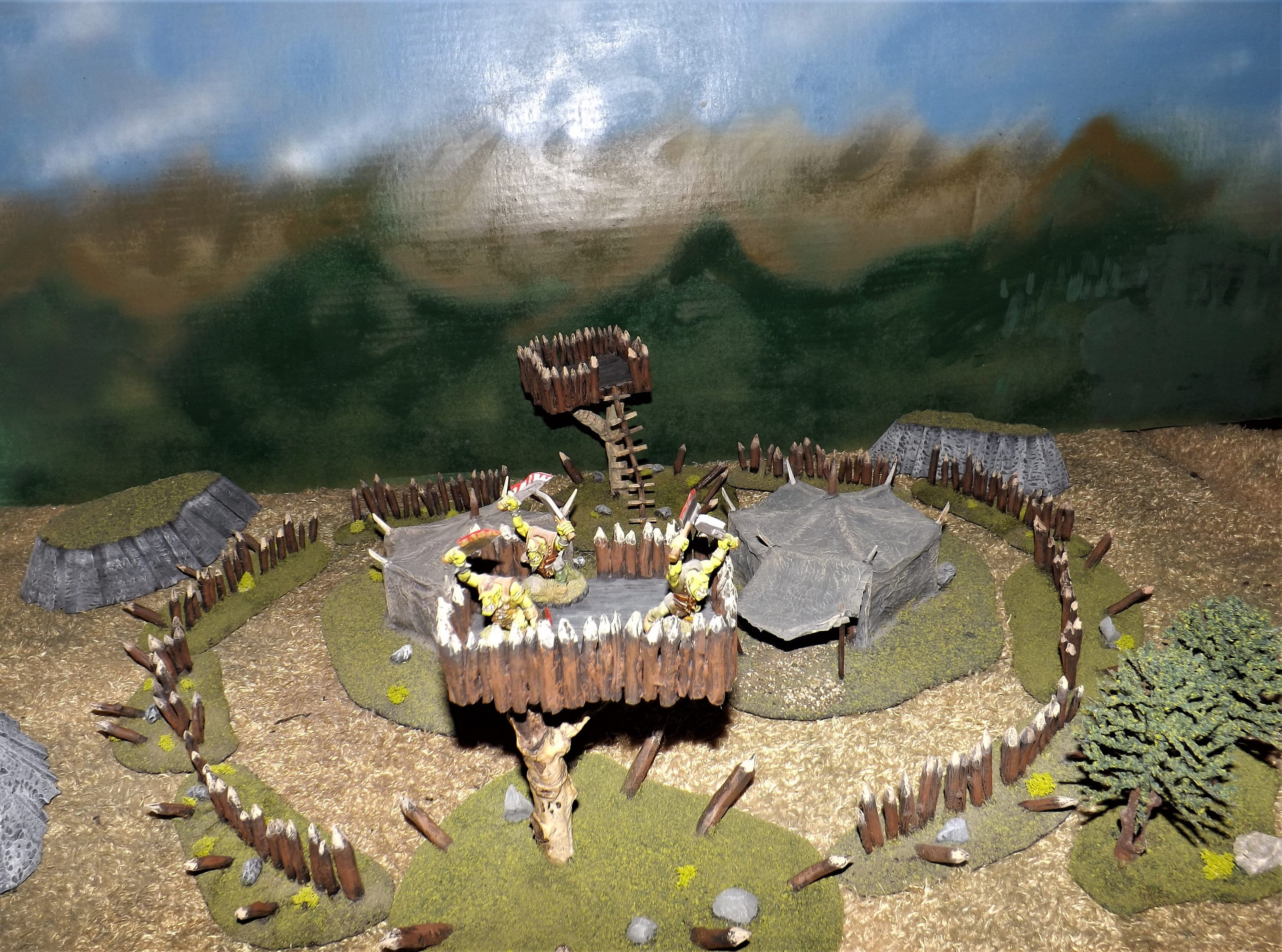 Wargaming Terrain Orc War Camp Set of 16 Pieces D and D - Etsy