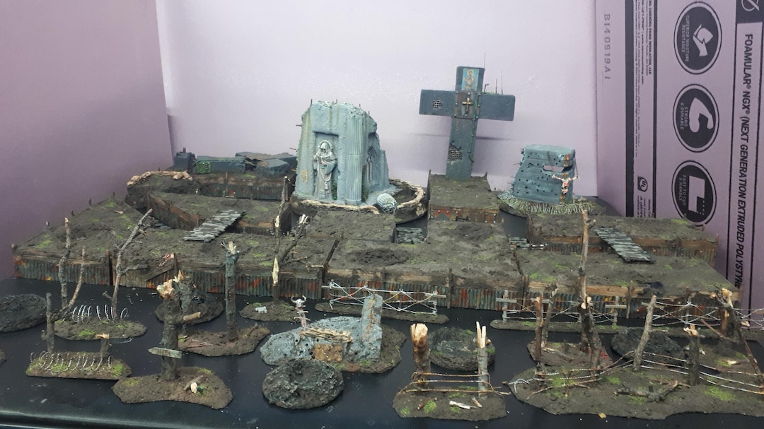Trench Crusade Battlefield Terrain Set This Grim Dark at Its Best Can ...