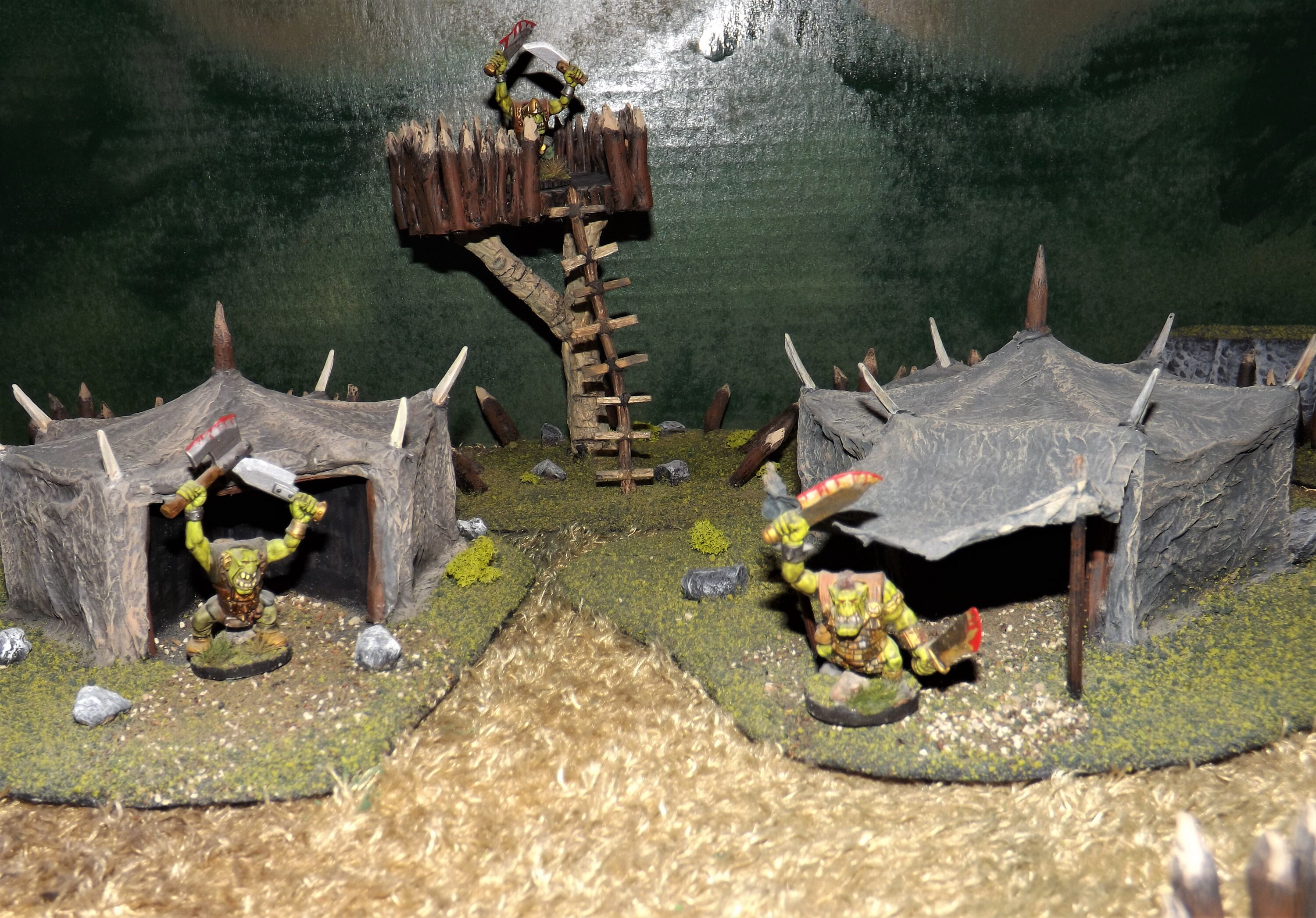 Wargaming Terrain Orc War Camp Set of 16 Pieces D and D - Etsy