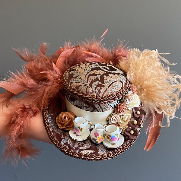 Tea Party Hat - Etsy