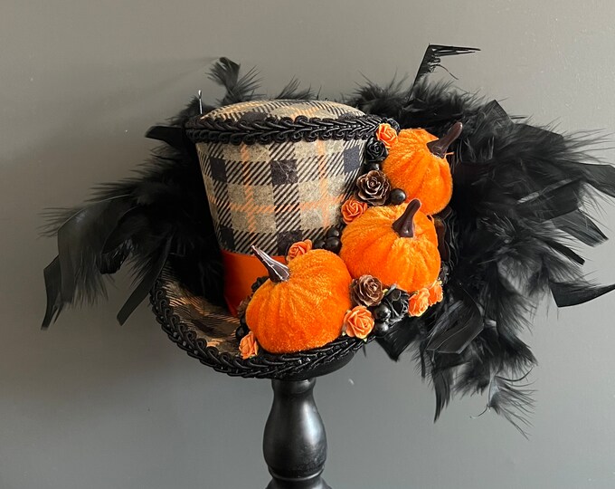Mini Top Hat, Potions Hat, Mad Dr. Hat, Halloween Mini Hat, Tea Party ...