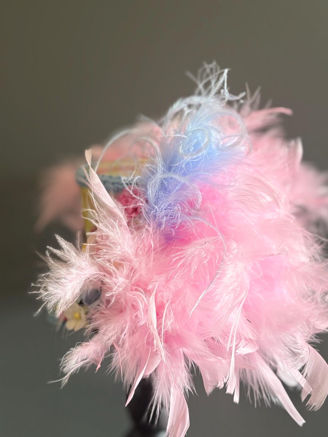 Peter Rabbit Hat, Easter Hat, Mini Top Hat, Fascinator Hat, Tea Party ...