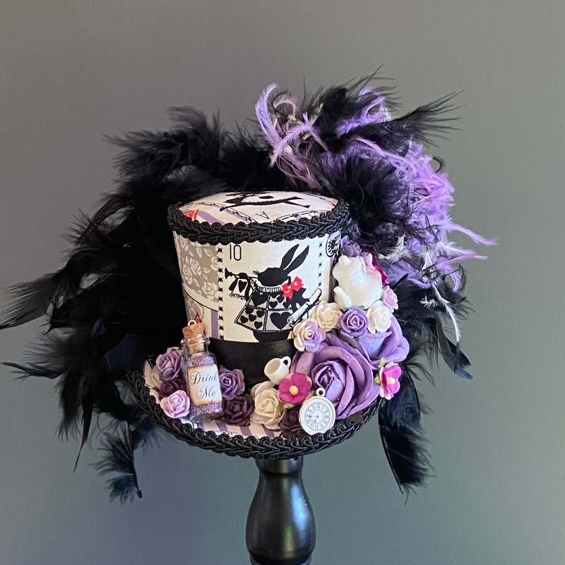 White Rabbit Top Hat - Etsy