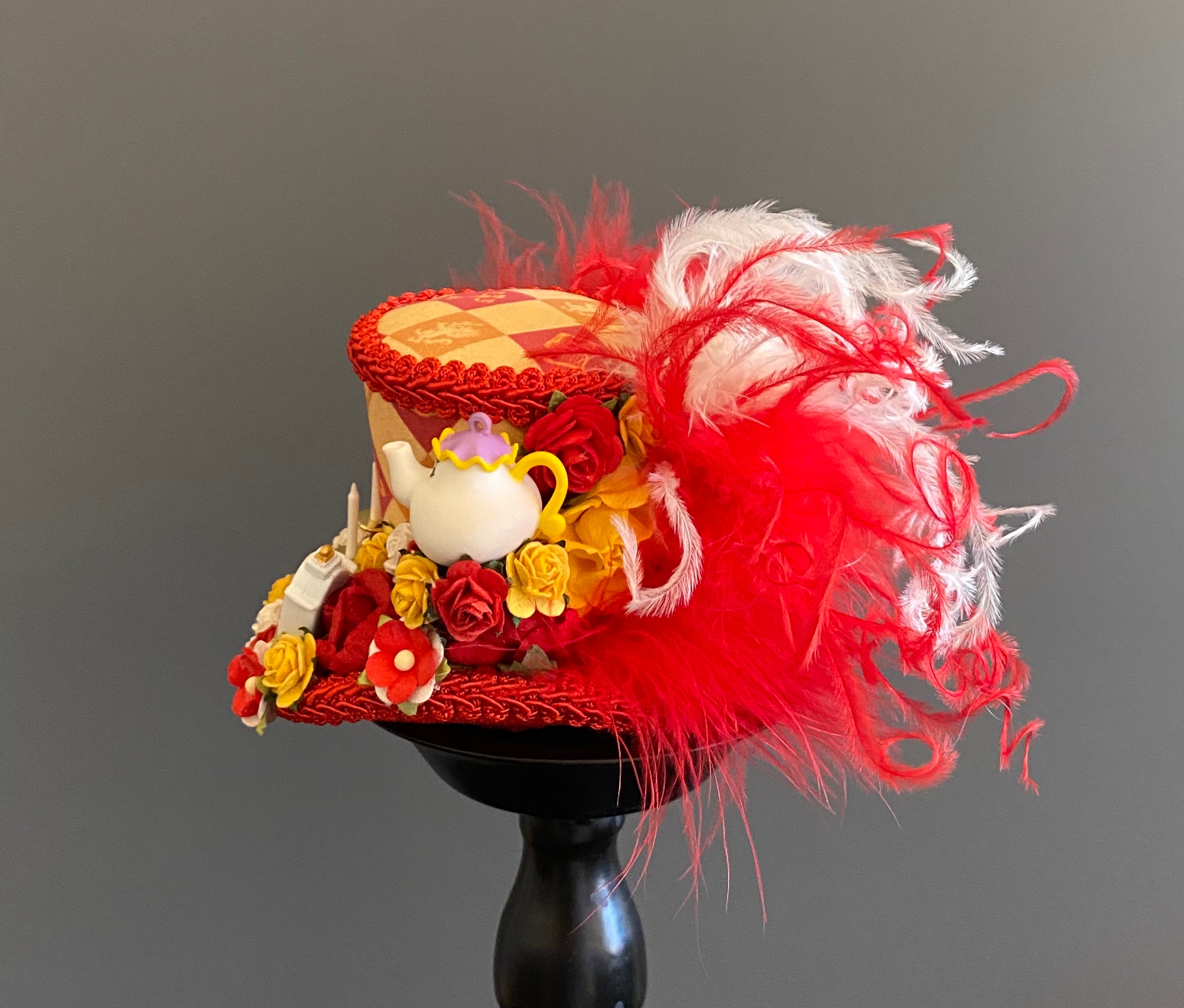 Micro Mini Top Hat Mini the Beauty and the Beast Hat Mini - Etsy