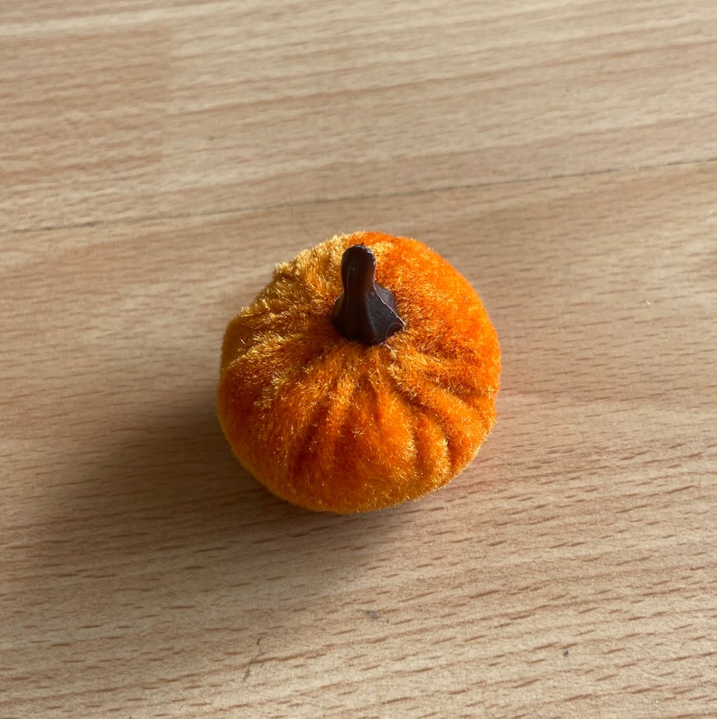 Mini Velvet Pumpkins, Mini Velvet Thanksgiving Pumpkins, Fall ...