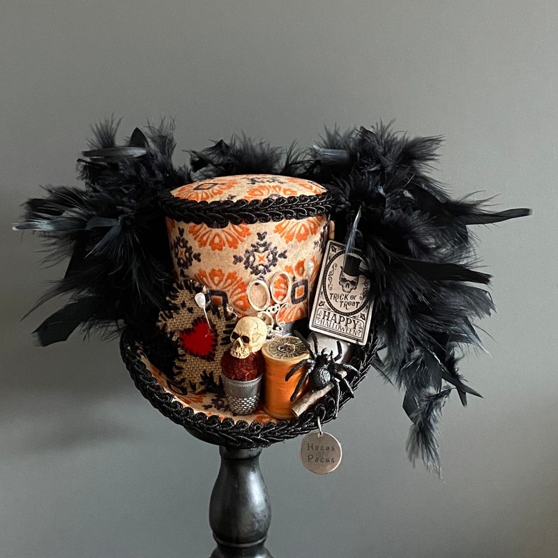 Halloween Top Hat - Etsy