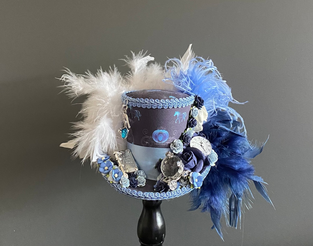 Mini Cinderella Hat, Alice in Wonderland Tea Party, Mad Hatter Tea ...