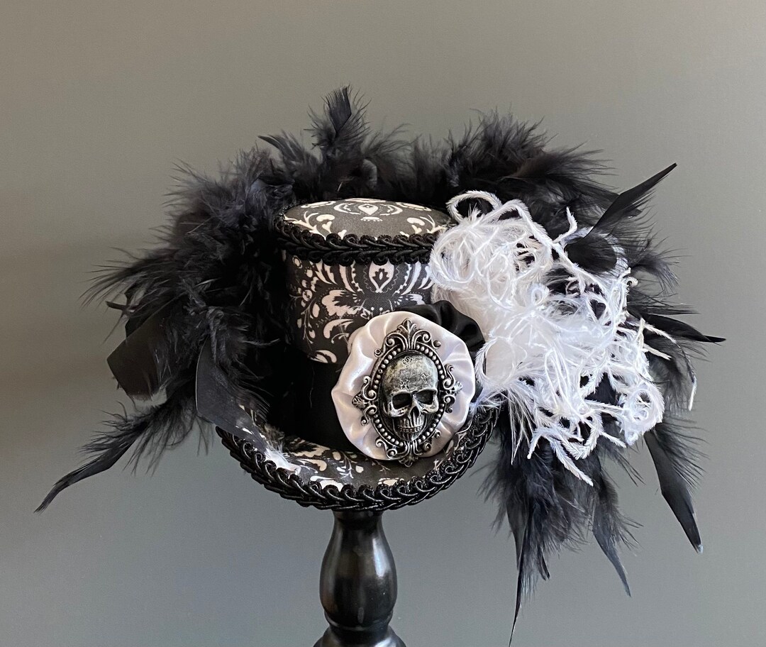 Mini Top Hat Halloween Mini Top Hat Halloween Party Hat Day - Etsy