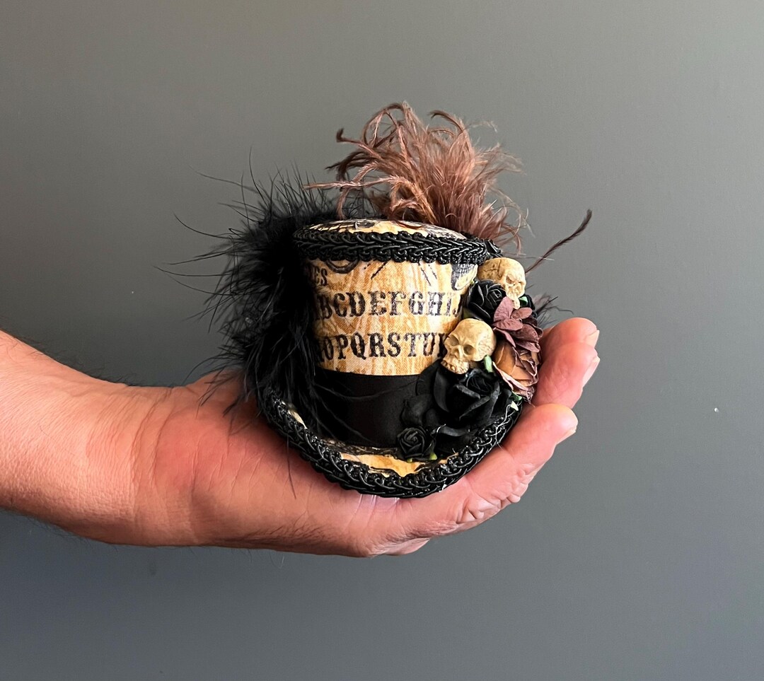 Micro Mini Top Hat, Ouija Board Micro Mini Top Hat, Alice in Wonderland ...