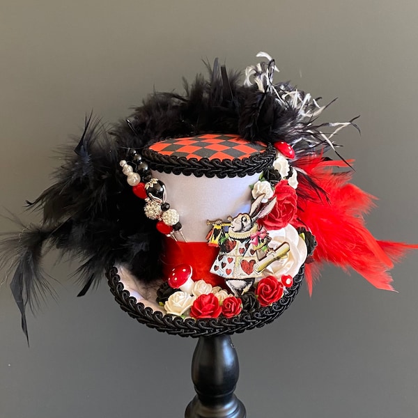White Rabbit Top Hat - Etsy
