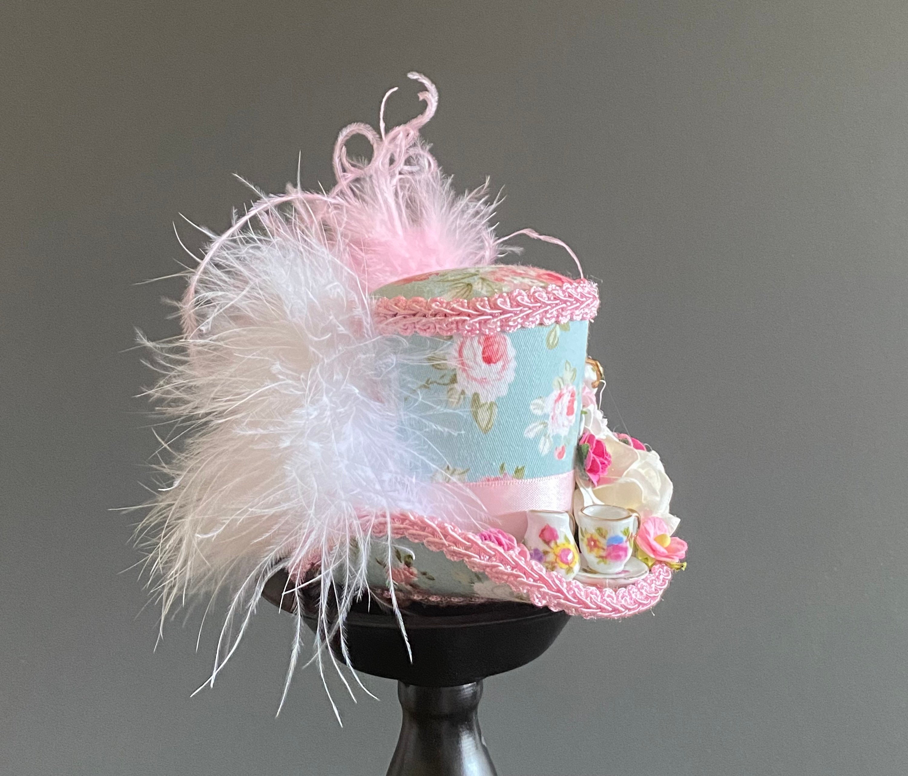 Micro Mini Top Hat Tea Hat Mini Alice Hat Mini Marie | Etsy