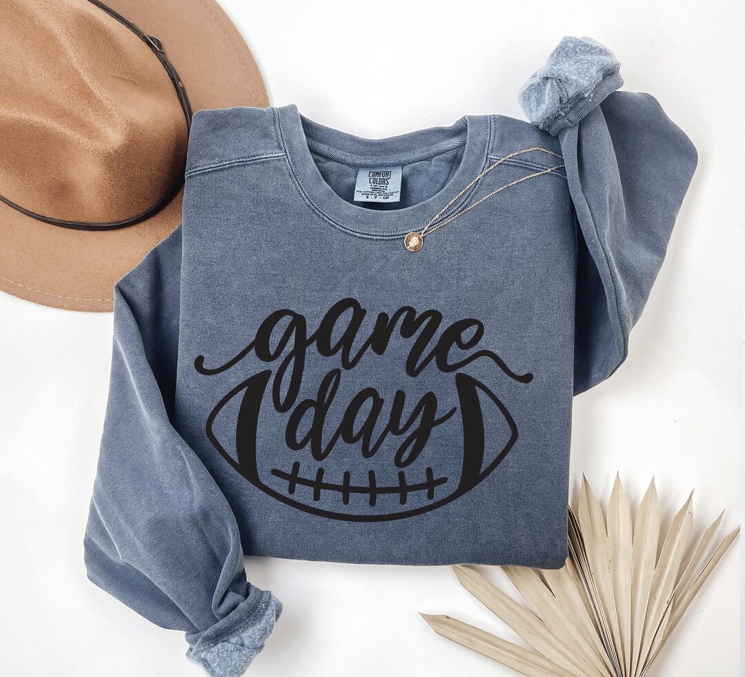 Comfort Color Costume Football Shirt, Football Season Tee, Fan Football ...