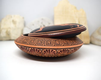 12cm / 4.72in diameter Minotaur Ancient Greek Vase Red Figure Greek ...