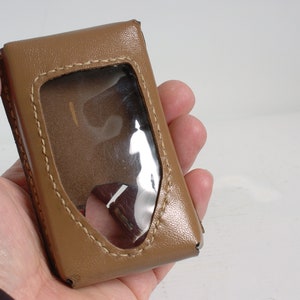 XP DEUS Remote Control Unit Cover. Hand Made Hand Stitched Light Brown ...