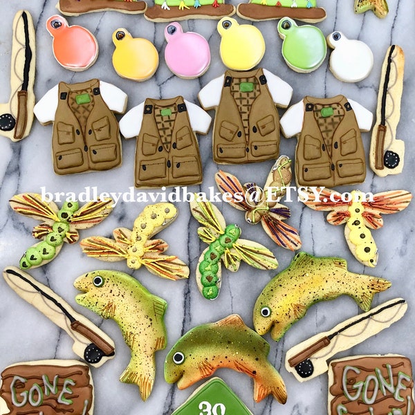 Trout Cookies - Etsy