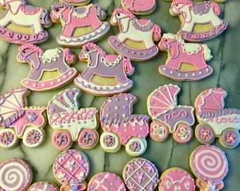 Baby Baby Shower Welcome Baby Cookies | Etsy