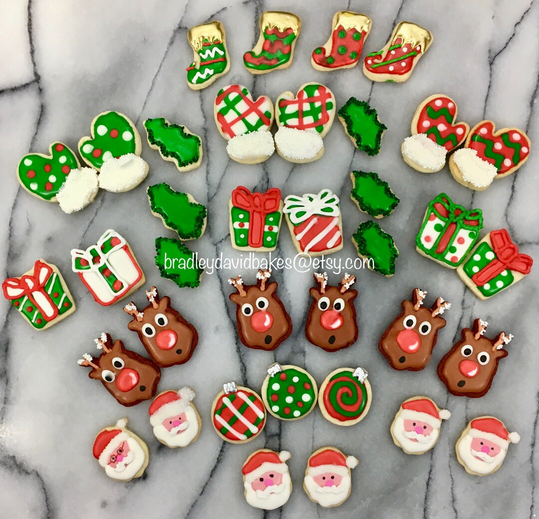 Miniature Christmas Cookies - Etsy