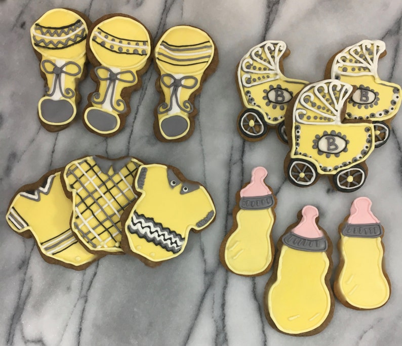 Welcome Baby, Baby Shower, New Arrival Cookies - Etsy
