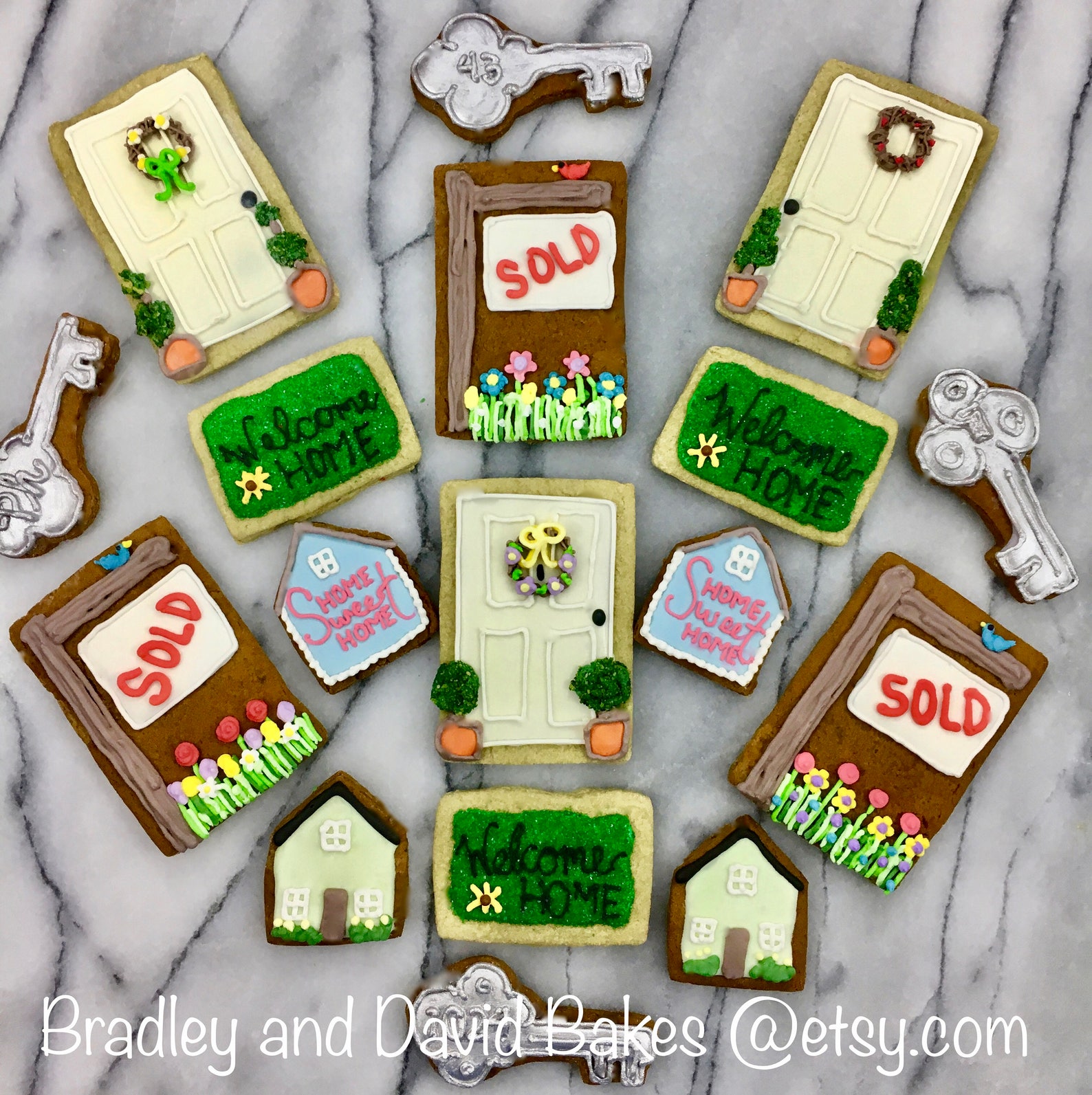 Realtor Cookies New Home Cookies Housewarming Cookies - Etsy