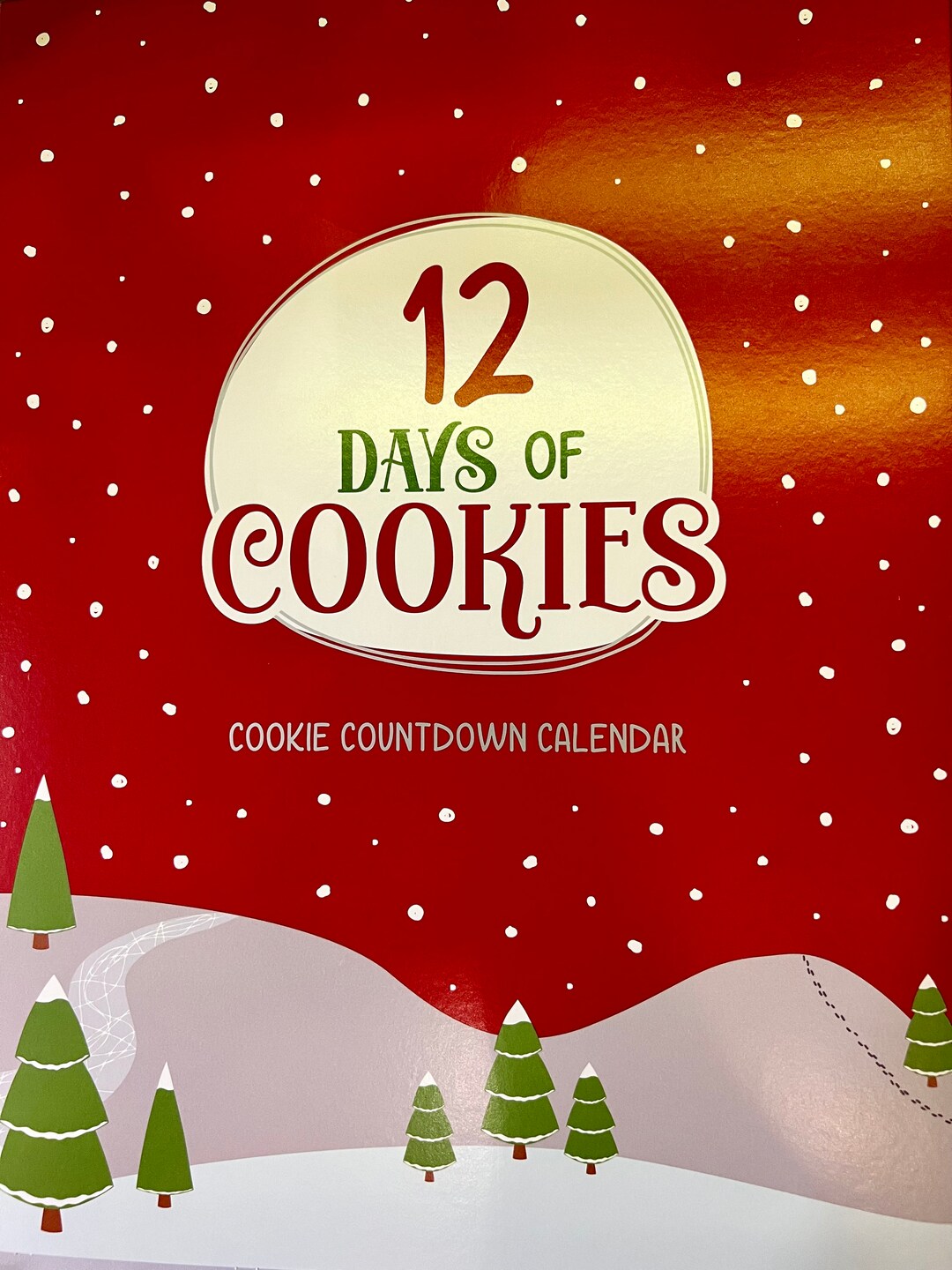 12 Day Cookie Countdown/ Advent Calendar - Etsy
