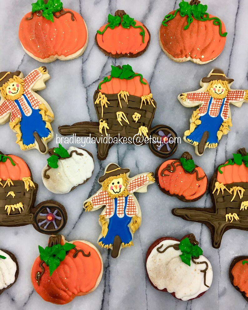 Thanksgiving- Harvest- Fall Cookies - Etsy