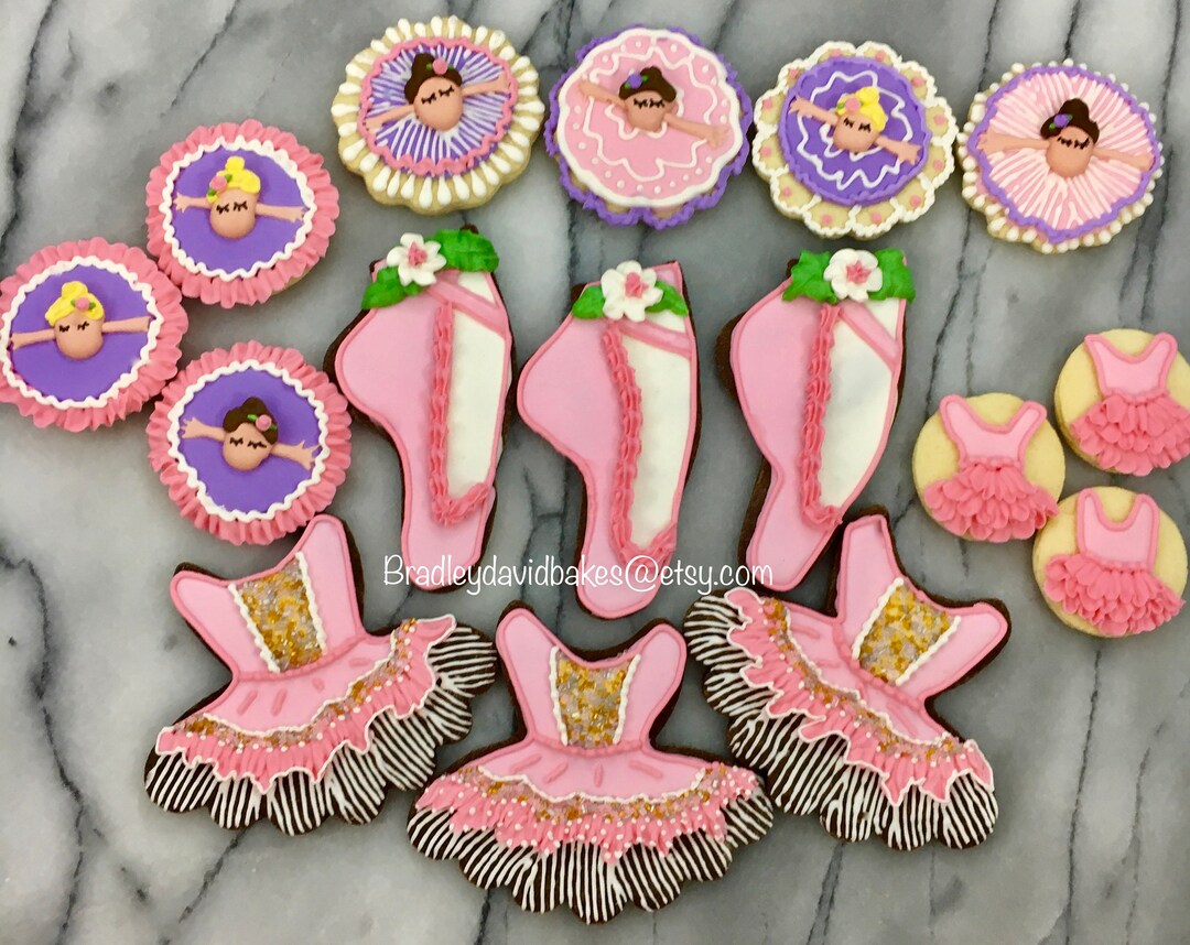 Ballerina, Ballet, Dancer Custom Cookies - Etsy