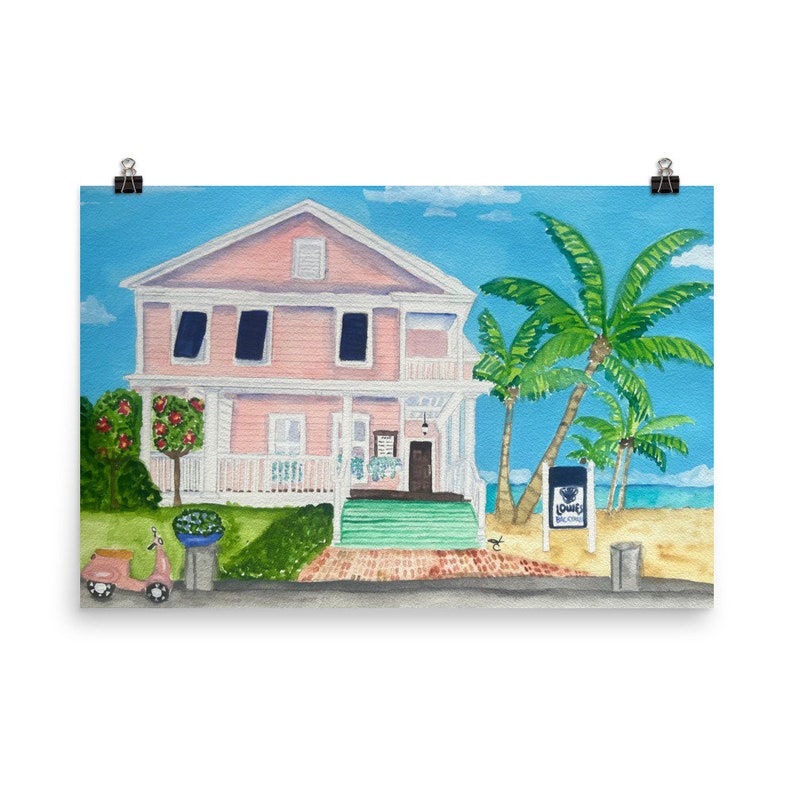 Print of Louie’s Backyard in Key West - Etsy