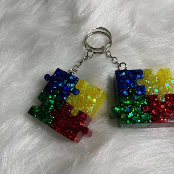 Autism Key Chain - Etsy