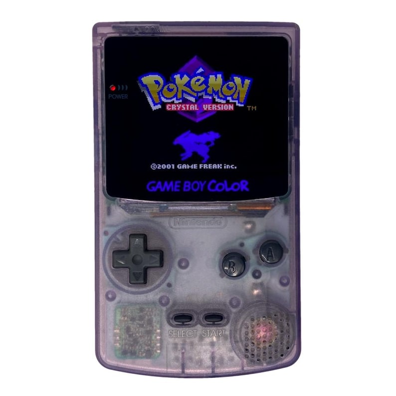 Custom Game Boy Color: Funnyplaying Q5 XL Laminated Screen - Modded ...