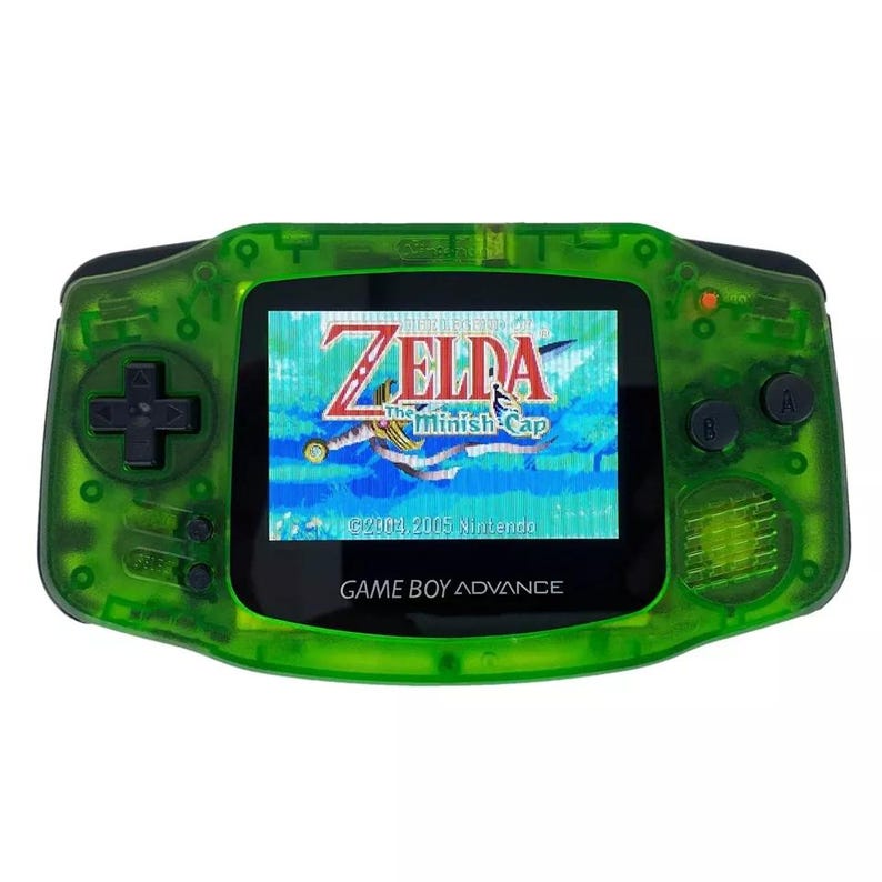 Game Boy Advance Laminated Custom Console GBA Gameboy Advance Custom ...