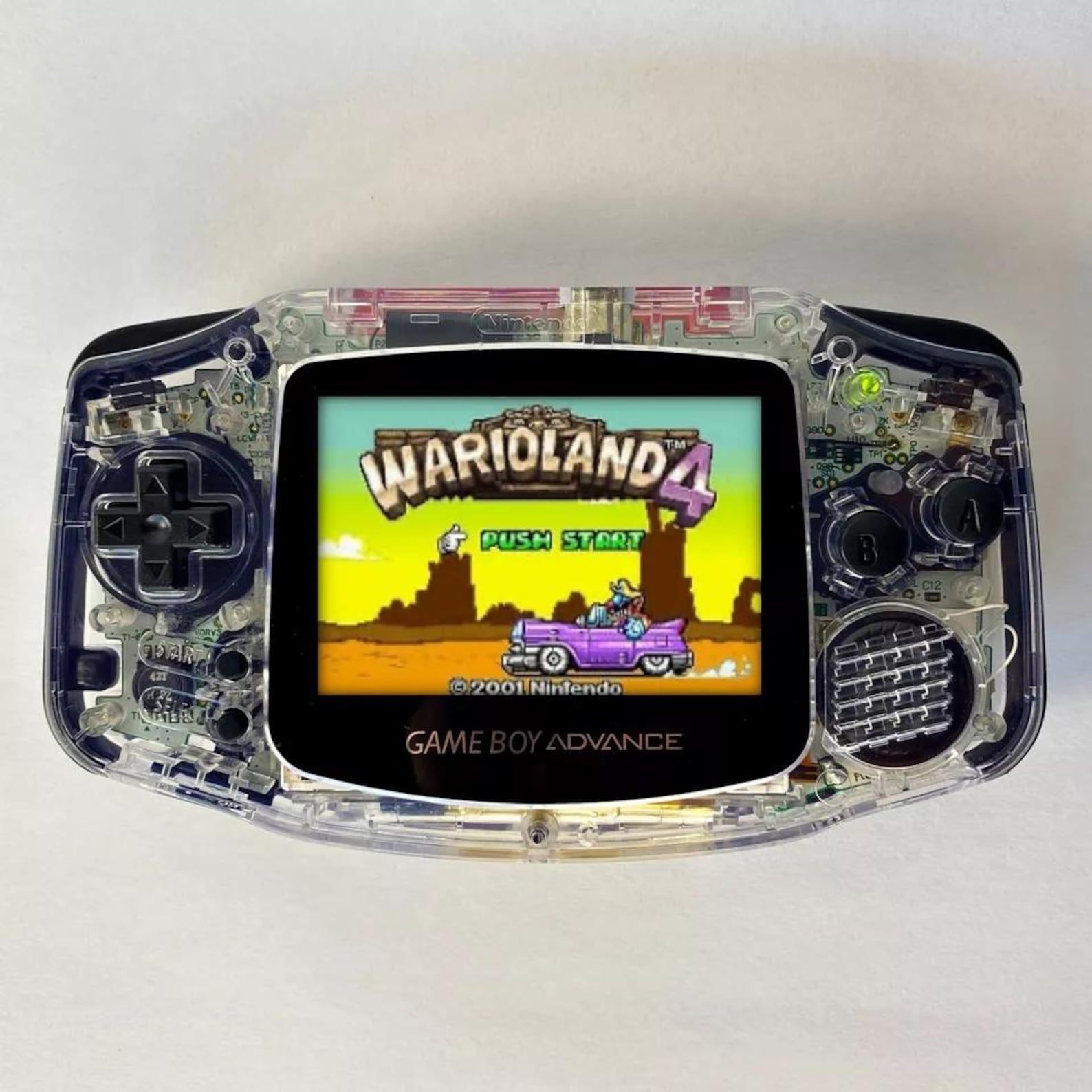 Game Boy Advance Laminated Custom Console GBA Gameboy Advance Custom ...