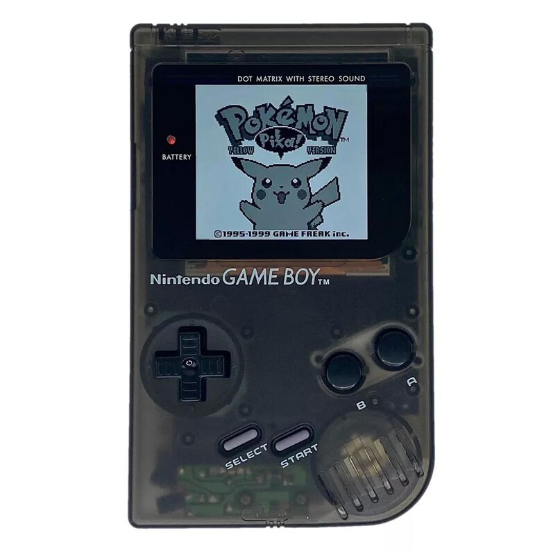 Custom Game Boy DMG: Backlit Laminated IPS, OSD, Rechargeable Battery ...