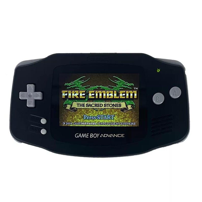 Game Boy Advance Laminated Custom Console GBA Gameboy Advance Custom ...