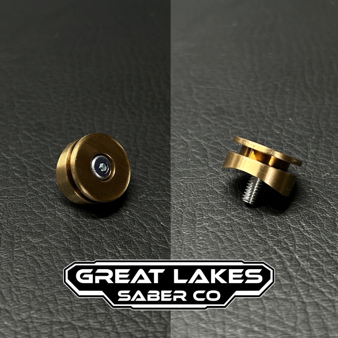 Brass Covertec Wheel (individual)- Lightsaber Parts by Great Lakes ...