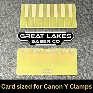 ESB Canon Y Clamp Card - Lightsaber Parts by Great Lakes Saber Co. - Etsy
