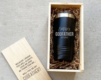 Godfather Proposal Box - Etsy