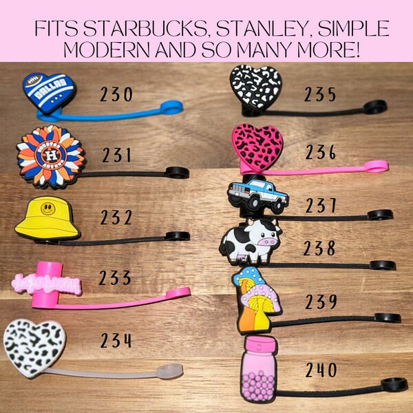 Preppy Straw Cover - Etsy