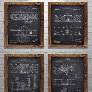 Gifts for Pilots Wright Brothers Flyer Patents First - Etsy