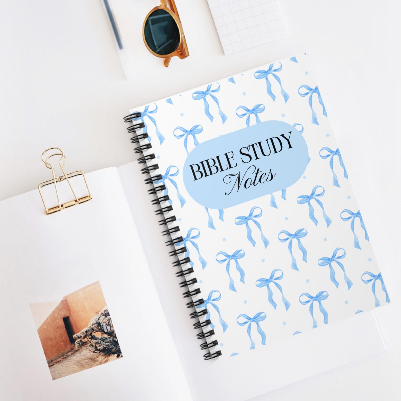 Bible Study Notes Spiral Notebook, Church Notebook, Bible Study Journal ...