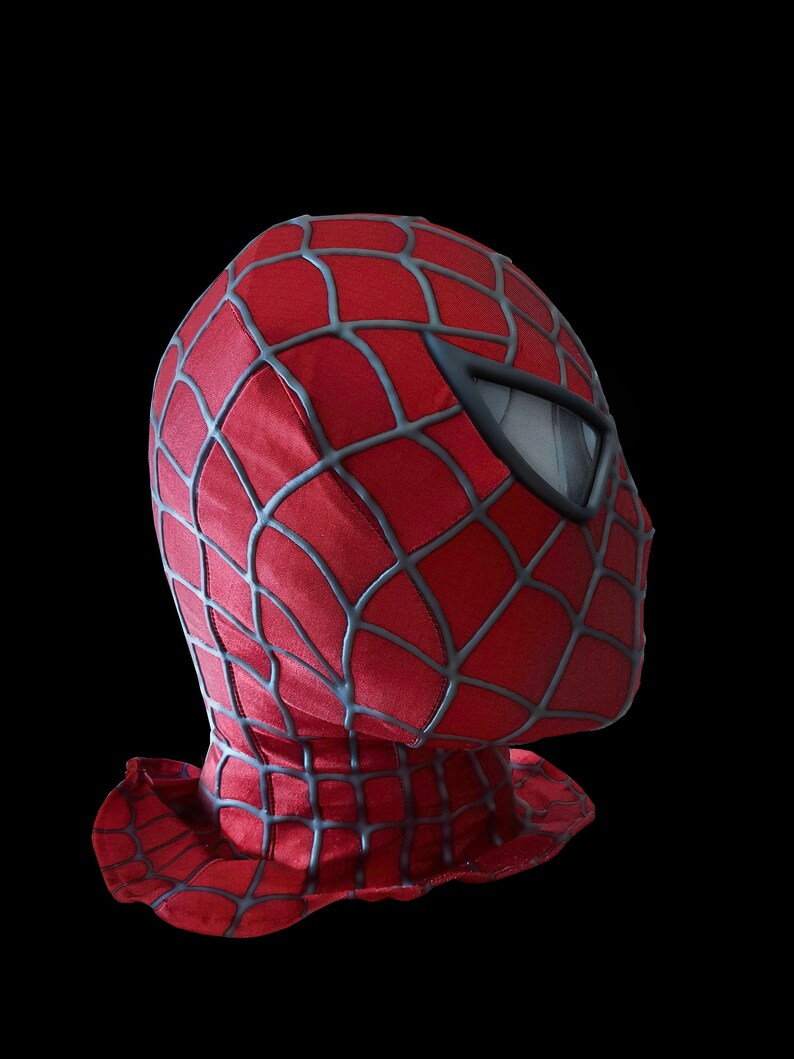 Battle Damaged Movie Grade Spider-Man Mask | Etsy