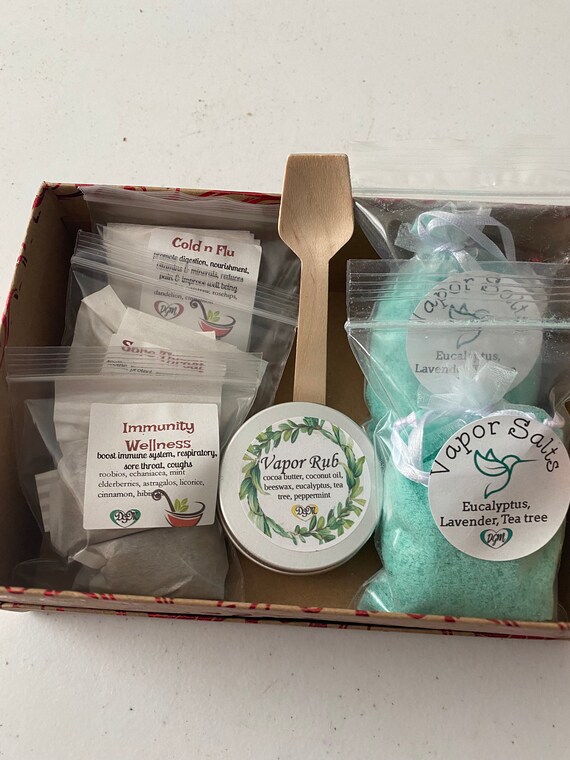 Cold & Flu Care Package | Etsy
